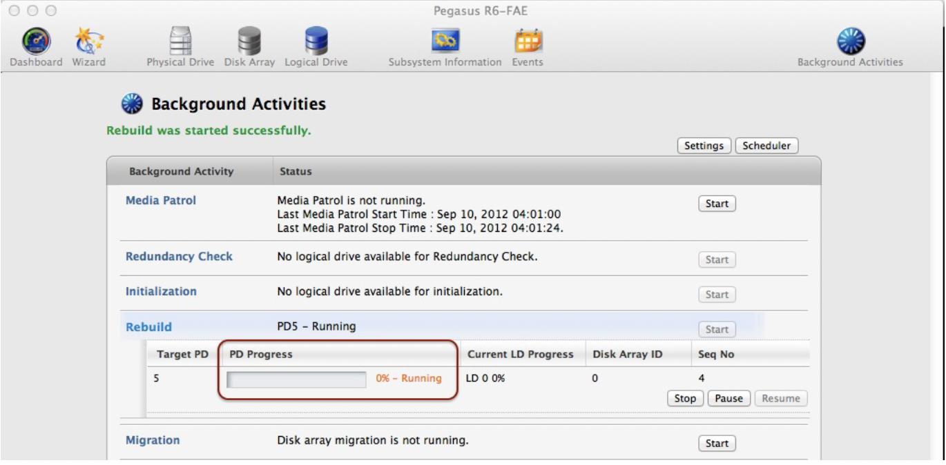 How To Rebuild The Replacement Drive into Pegasus Unit using Promise ...